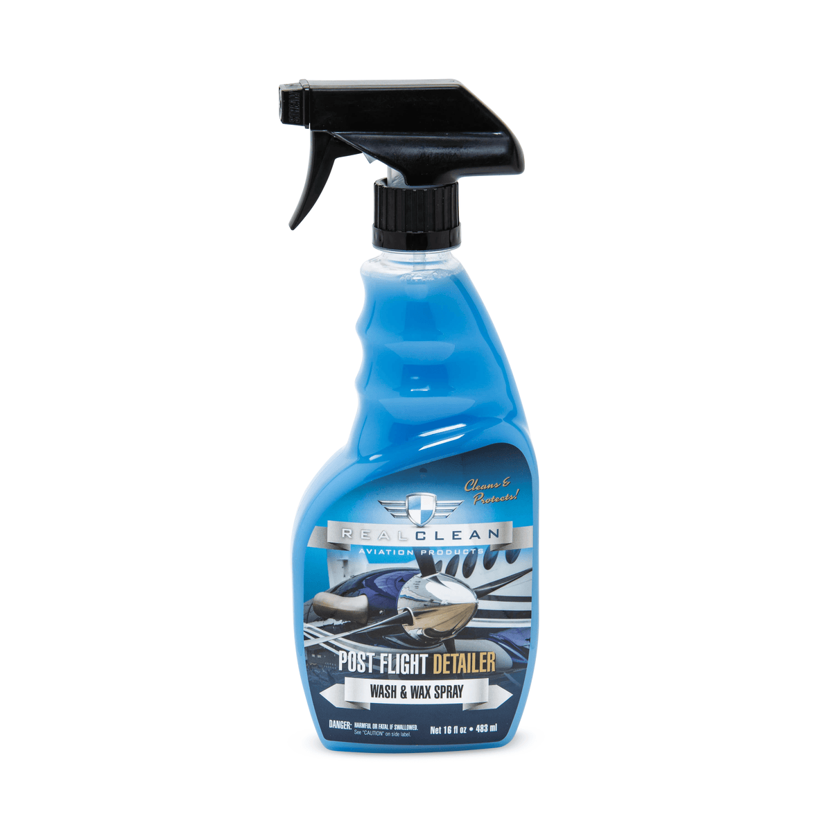 Post-Flight Airplane Detailer Spray | Real Clean Products