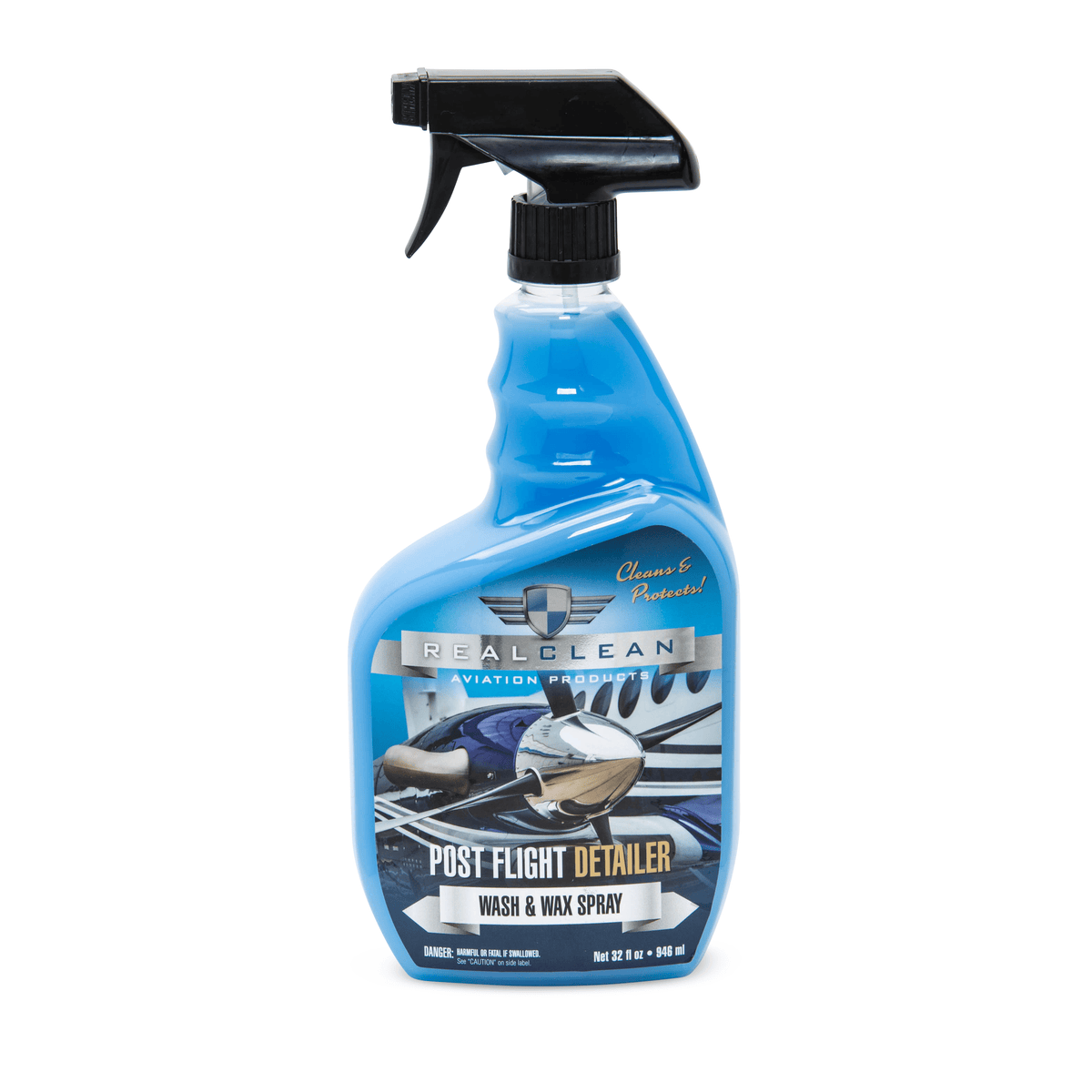Post-Flight Airplane Detailer Spray | Real Clean Products